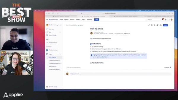 How do I create a knowledge base with Confluence? | Appfire