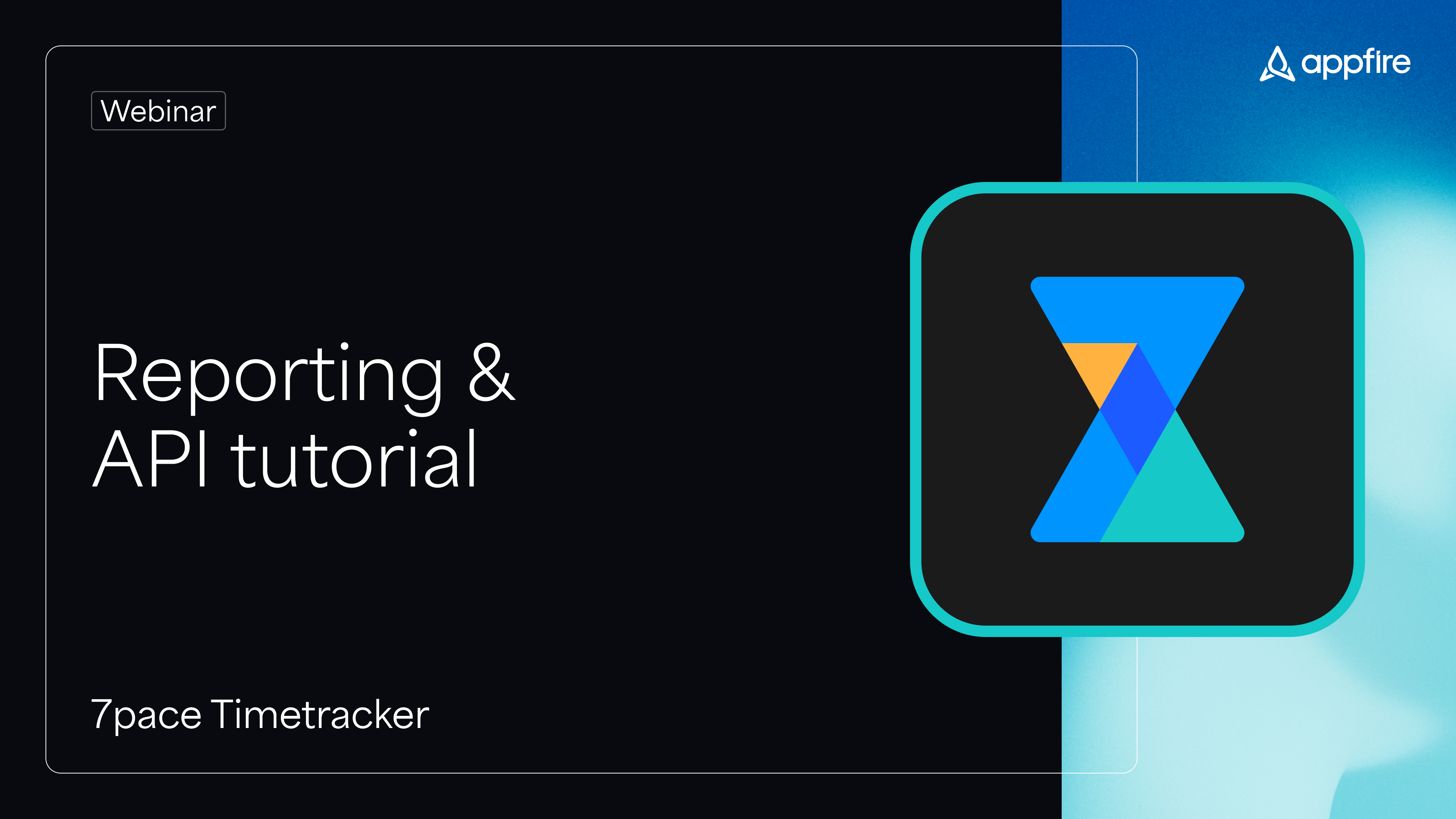 7pace Timetracker for Azure DevOps: Reporting & API webinar | Appfire