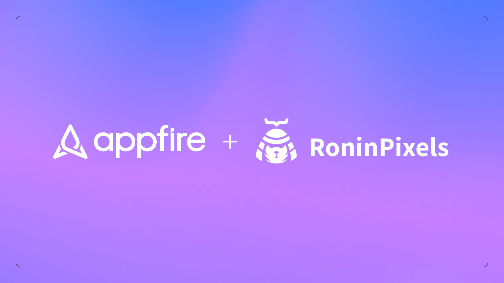 RoninPixels has joined the Appfire family | Appfire